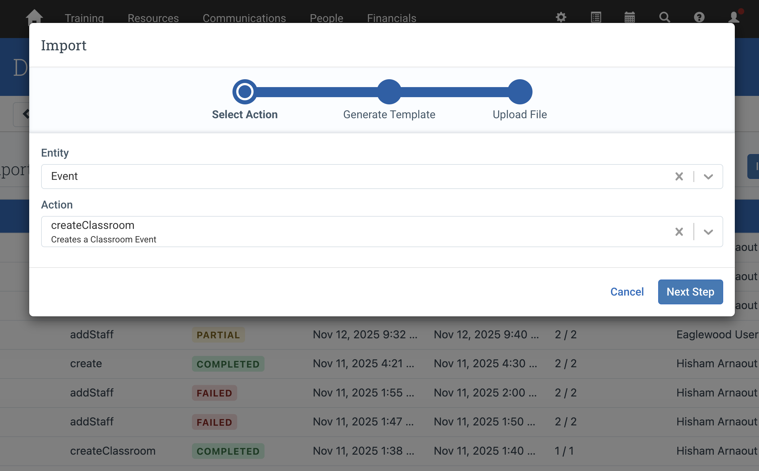 Import Tool – Administrate Documentation and Support