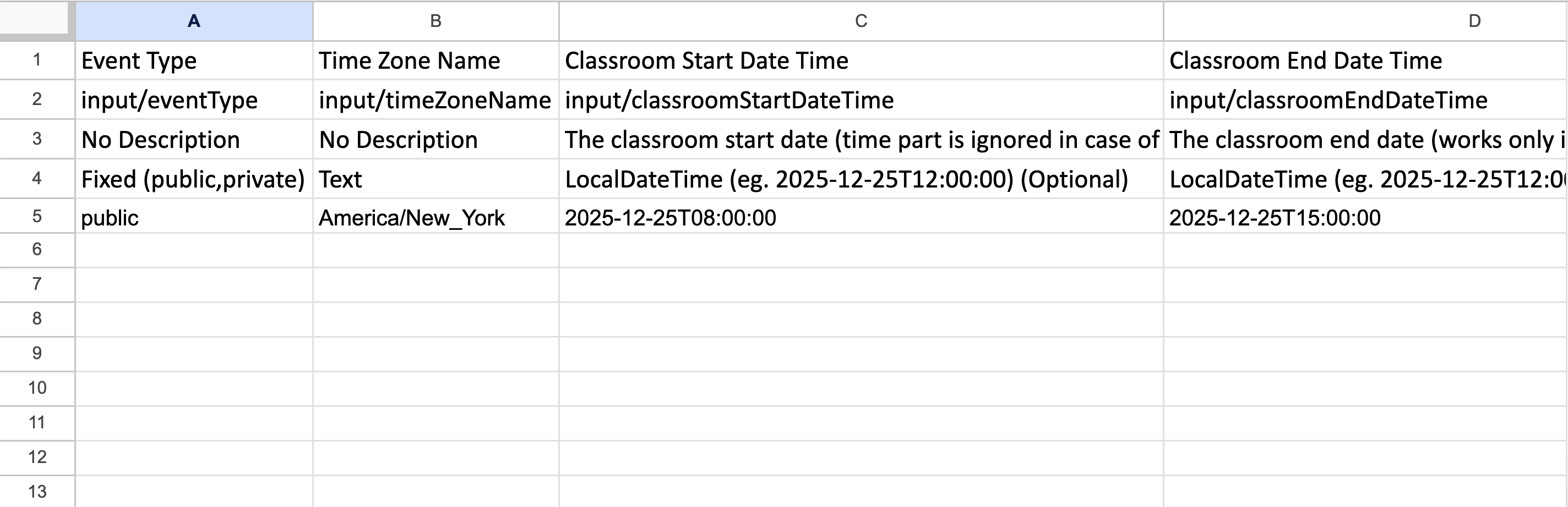 Import Tool – Administrate Documentation and Support