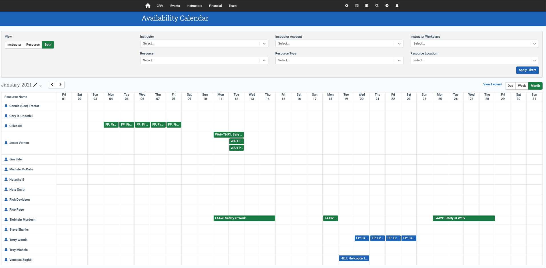 Availability Calendar – Administrate Documentation and Support